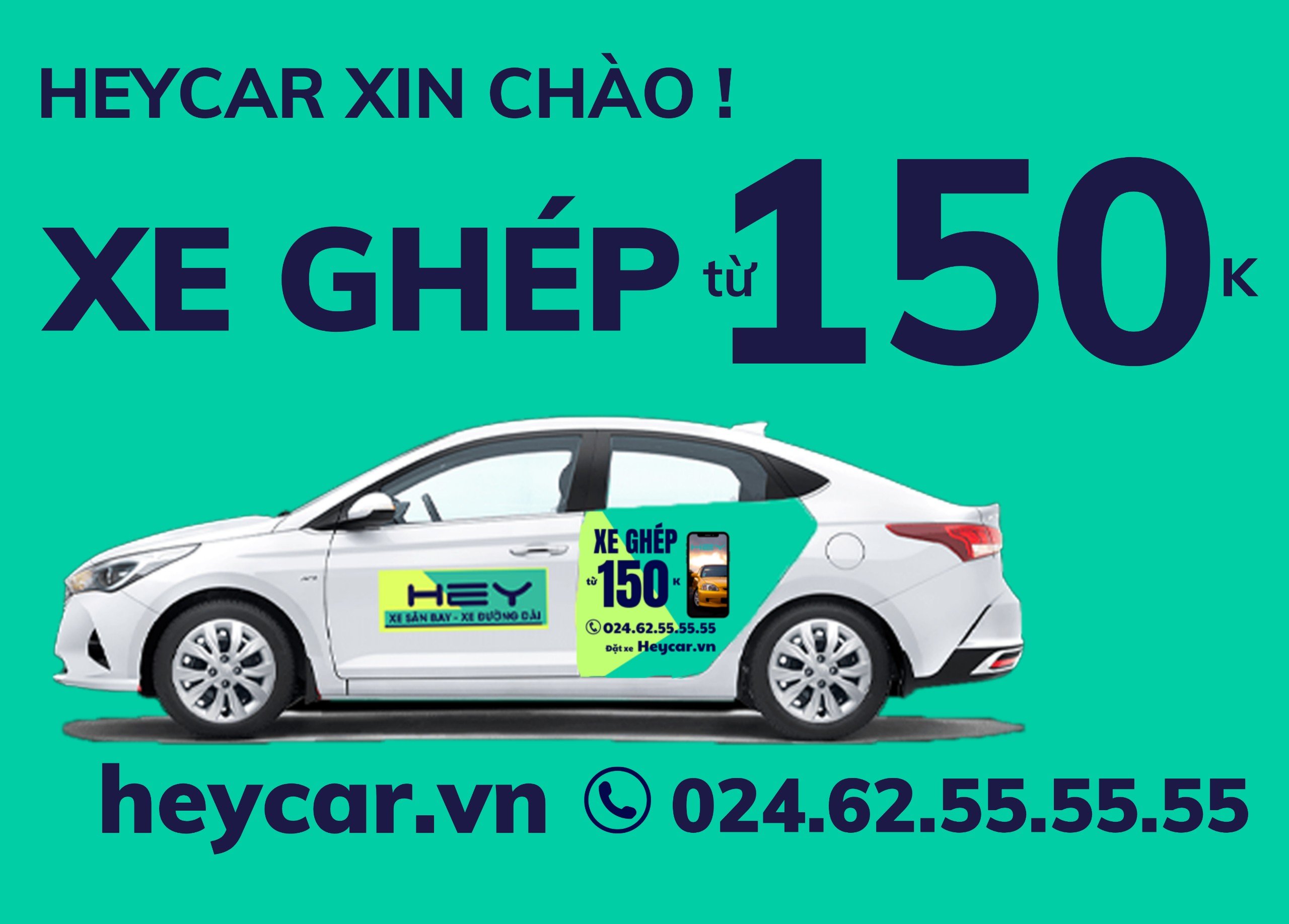 Heycar - Xe Ghép - Hey Car